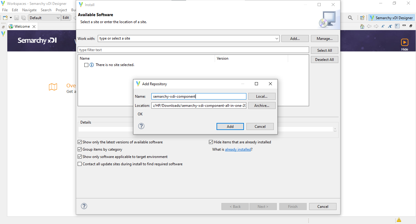 Installation Semarchy xDI | Wiki